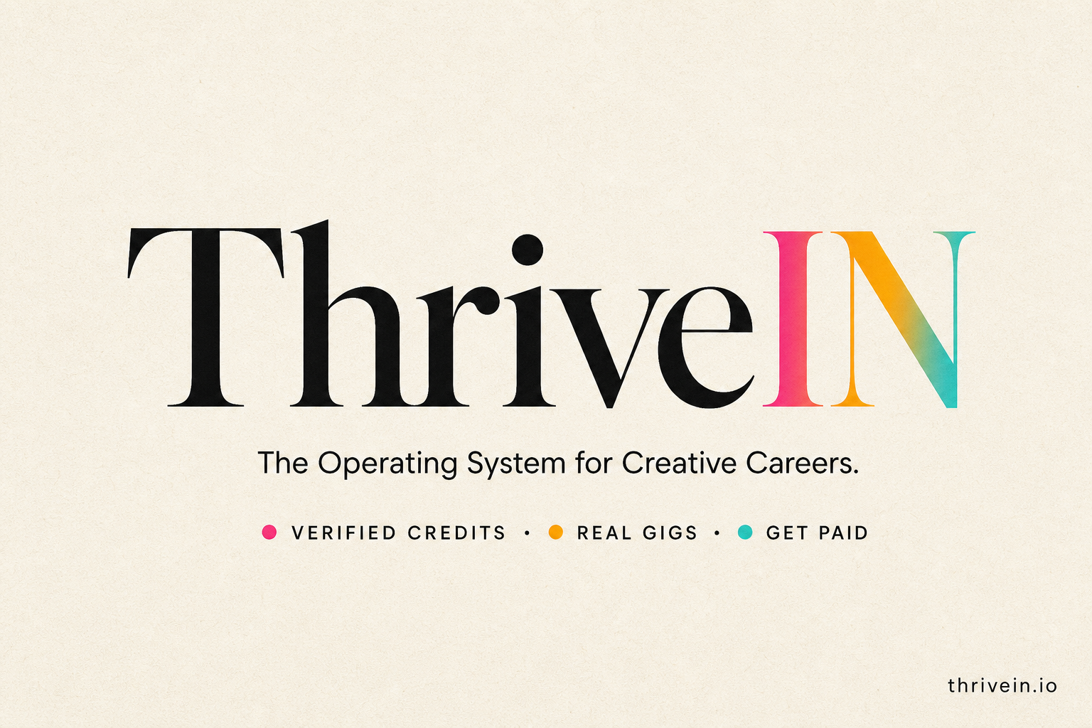 ThriveIN - Swipe to Find Your Next Creative Collaborator